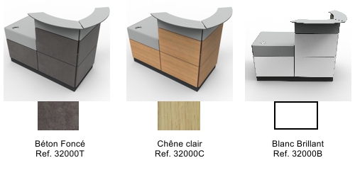 Borne d'accueil pour entreprise au designe modern et chic - Coloris du ... Borne d'accueil pour entreprise au designe modern et chic - Coloris du ...